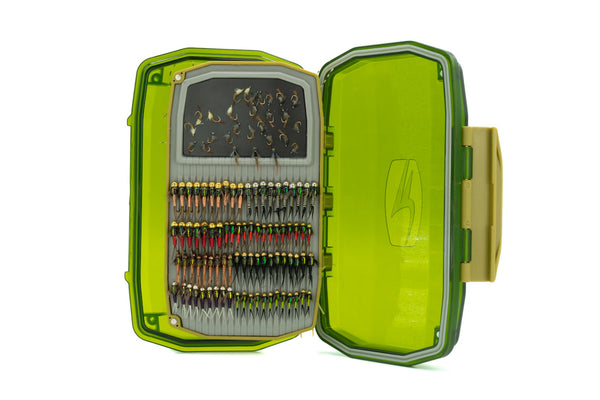 UMPQUA UPD HD DAYTRIPPER OLIVE FLYBOX - Emerger Fly Fishing South Africa